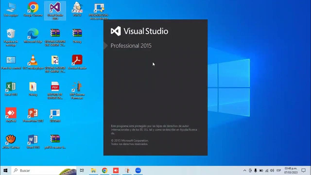 GENERACIÓN DE INSTALADORES EN VISUAL STUDIO 2015 - PART 1/3 - YouTube