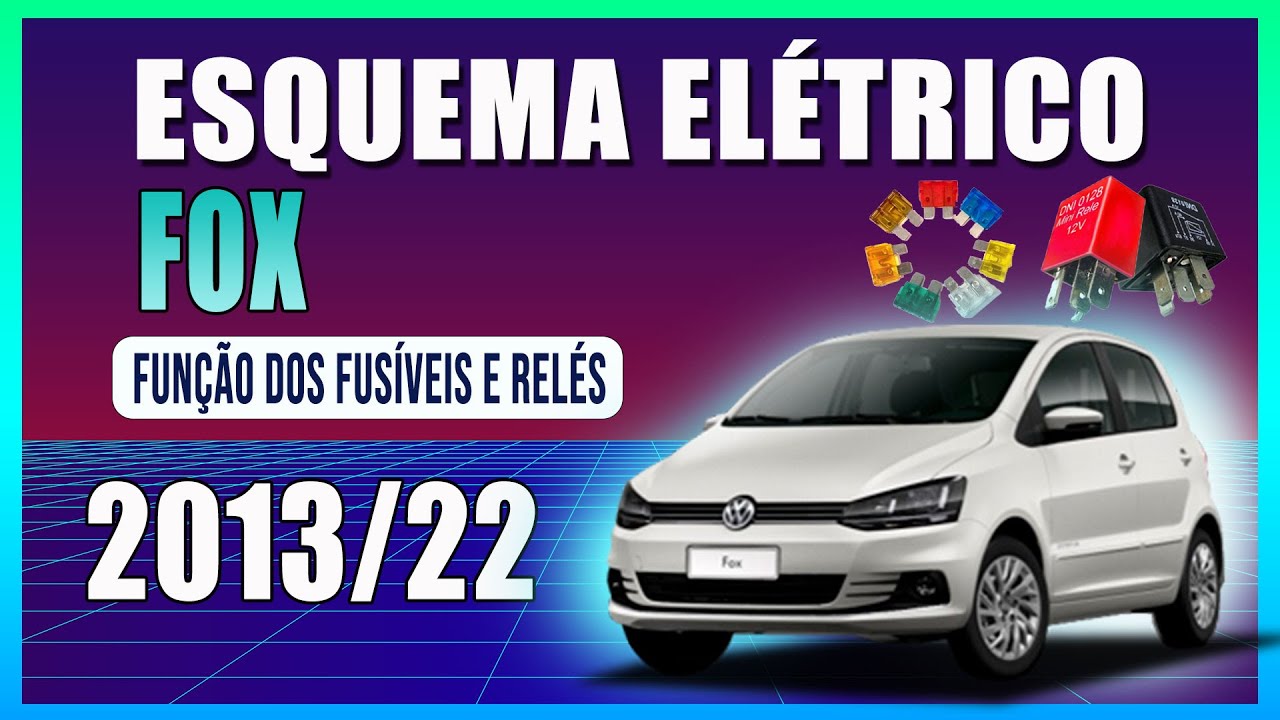 FUNÇÃO DOS FUSÍVEIS E RELÉS VOLKSWAGEN FOX, CROSSFOX E SPACEFOX (2013/ ...