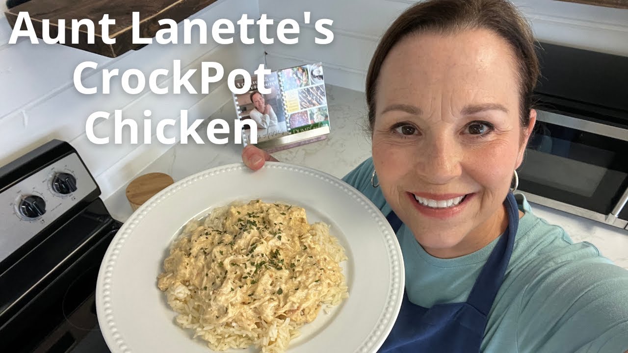 Our favorite way to eat chicken Aunt Lanette's CrockPot Chicken | Easy ...