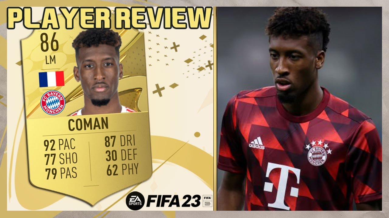 INSANE DRIBBLER! 🔥 86 KINGSLEY COMAN PLAYER REVIEW! FIFA 23 ULTIMATE ...