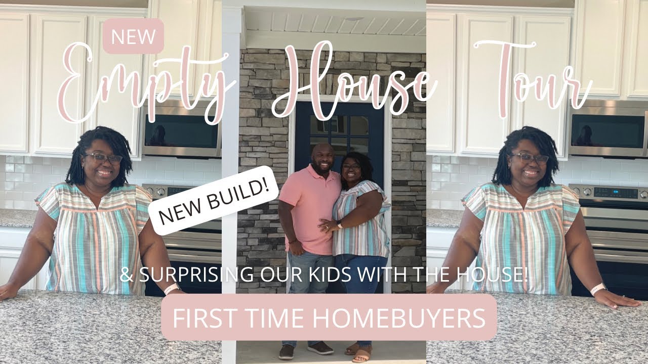 New Construction Empty House Tour | New House Tour | House Surprise for ...
