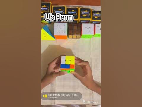 How to solve Rubik’s Cube | Ub perm with finger tricks | - YouTube
