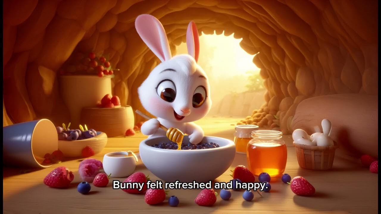 Bunny’s Delicious Drink Adventure | Cute Bunny to Grow by | Bedtime ...