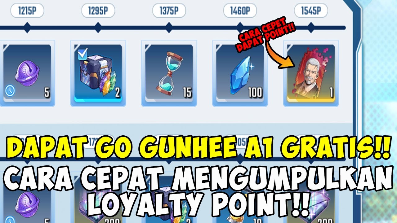 TIPS CARA CEPAT MENDAPATKAN GO GUNHEE A1 DI LOYALTY EVENT - Solo ...
