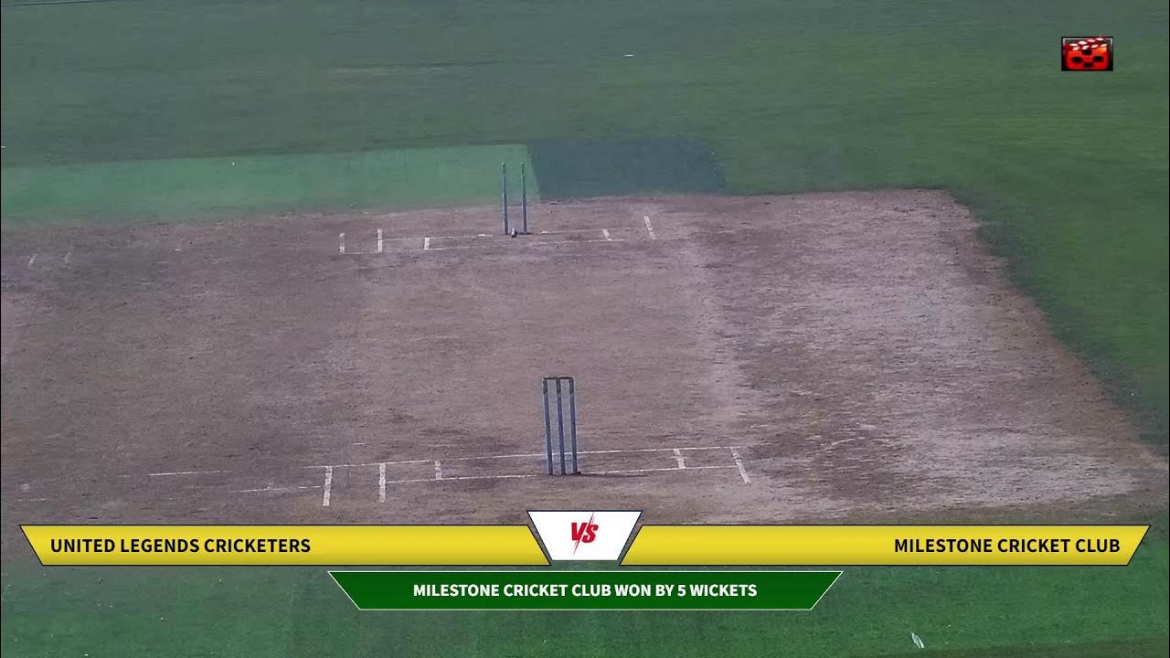 United Legends Cricketers vs Milestone Cricket Club | MCC Ramadan Sunday Cup | MCC Cricket ...