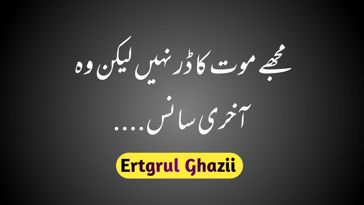 Ertugrul Best urdu lines | Ertugrul best urdu dialogues | Best urdu ...