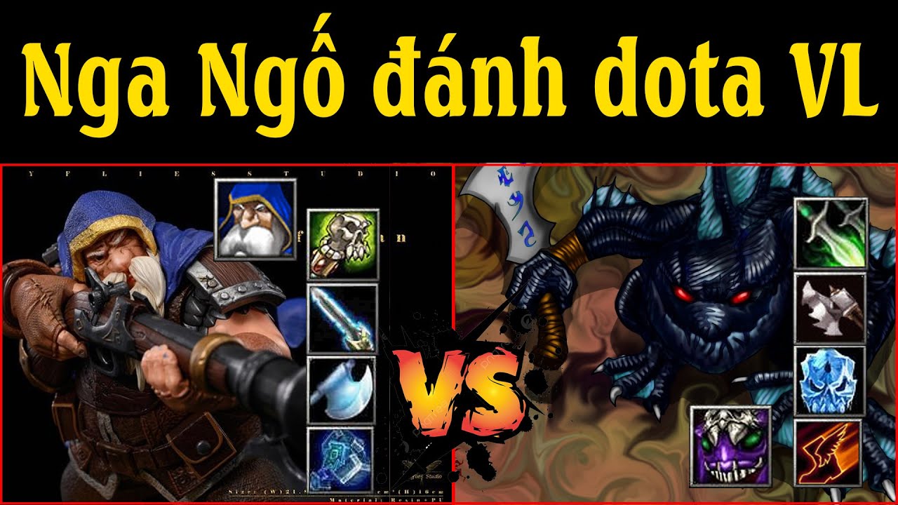 Mấy ông Nga Ngố đánh dota quá vl, trận đấu đẫm máu nhất lịch sử ICCUP Caster 8x Dota 1 MobaZ ...