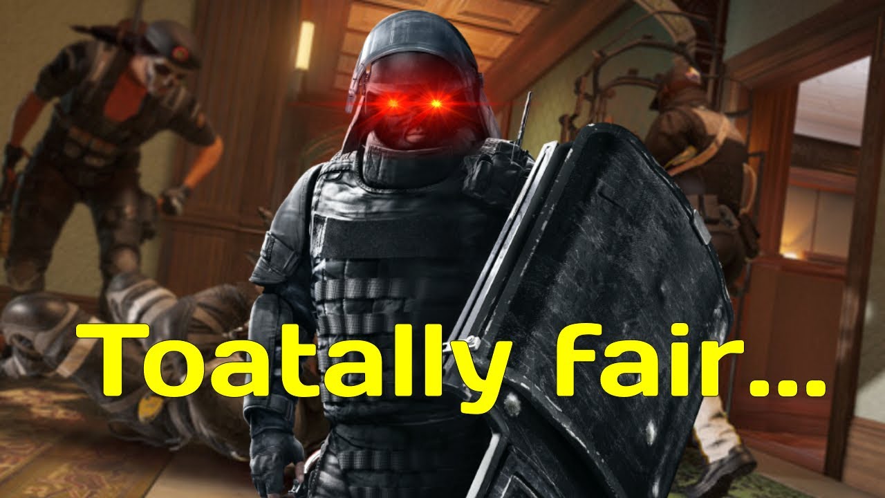 Rainbow six siege shield moments... - YouTube