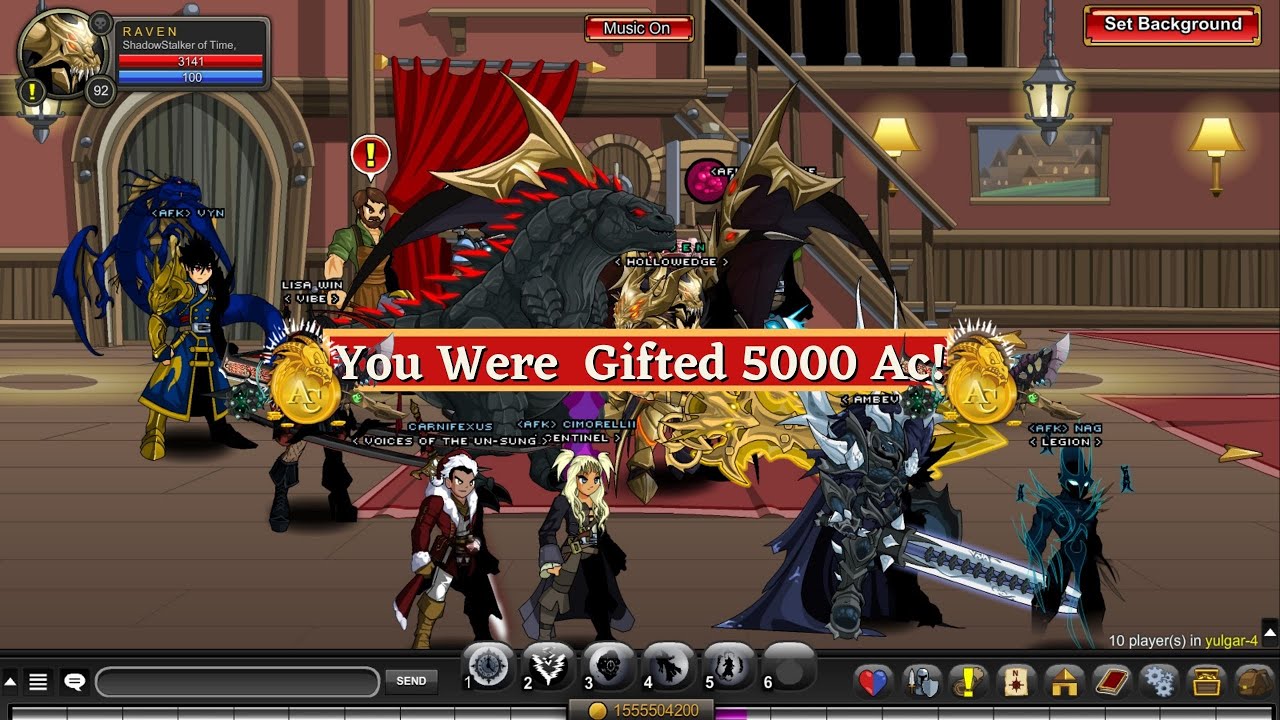 You Can Get FREE AC In AQW?! Gifting Event! Over 25 Mil Ac Given Away ...