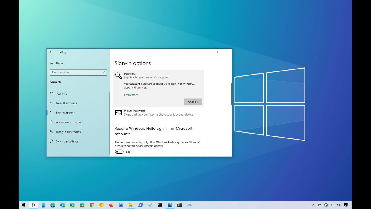How To Change Password Windows 10 YouTube How To Change Password Windows 10 YouTube