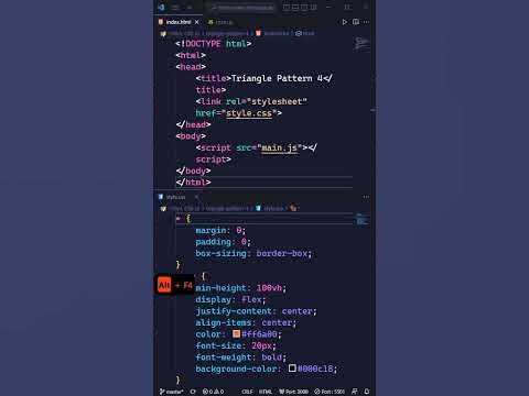 Numbers And Asterisks | HTML CSS JS | THINHPHAM #shorts - YouTube