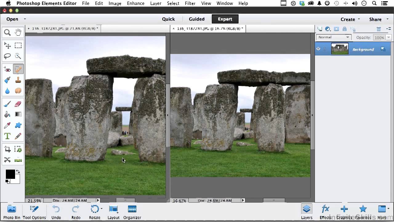 Photoshop Elements 12 Tutorial | Working Smart With Multiple Windows ...