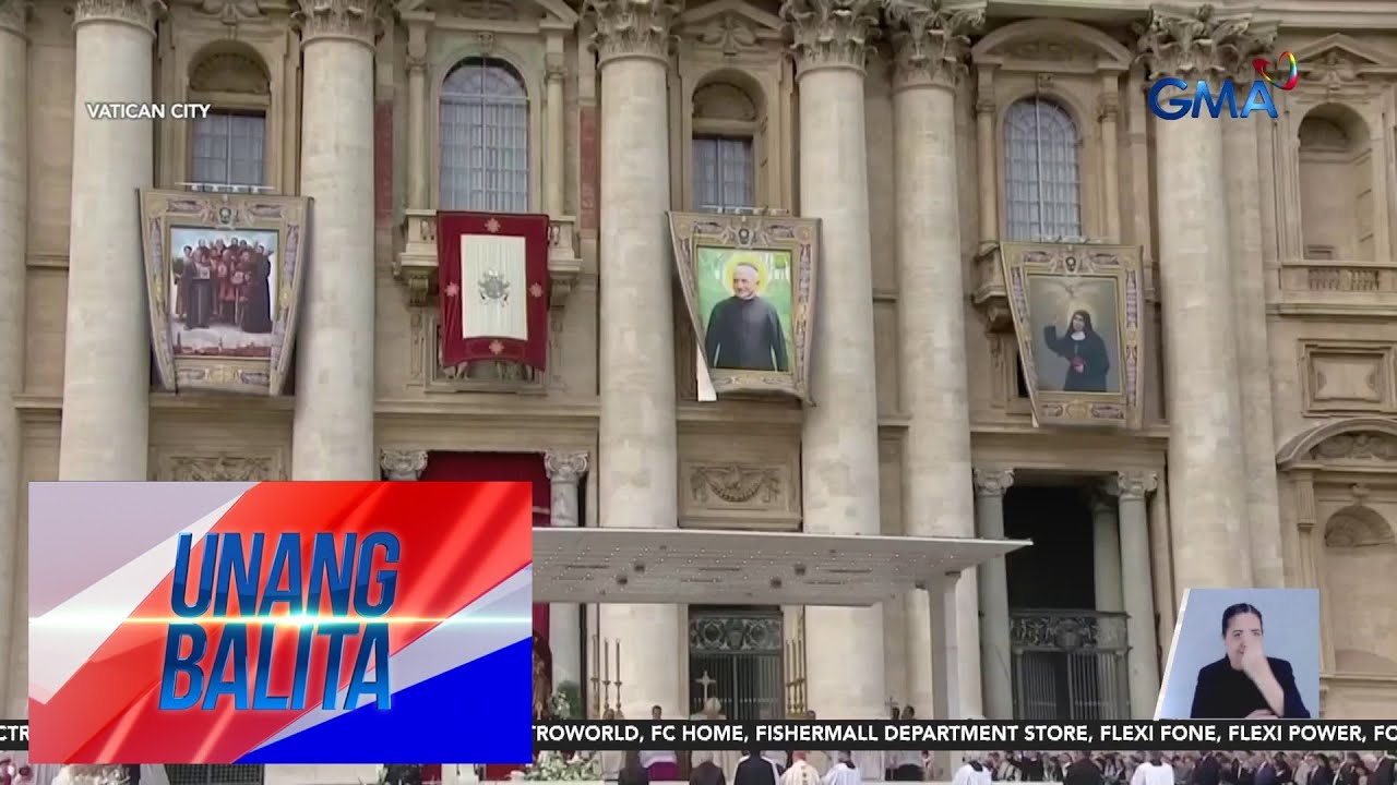 Canonization ng 14 na bagong santo, pinangunahan ni Pope Francis | Unang Hirit - YouTube