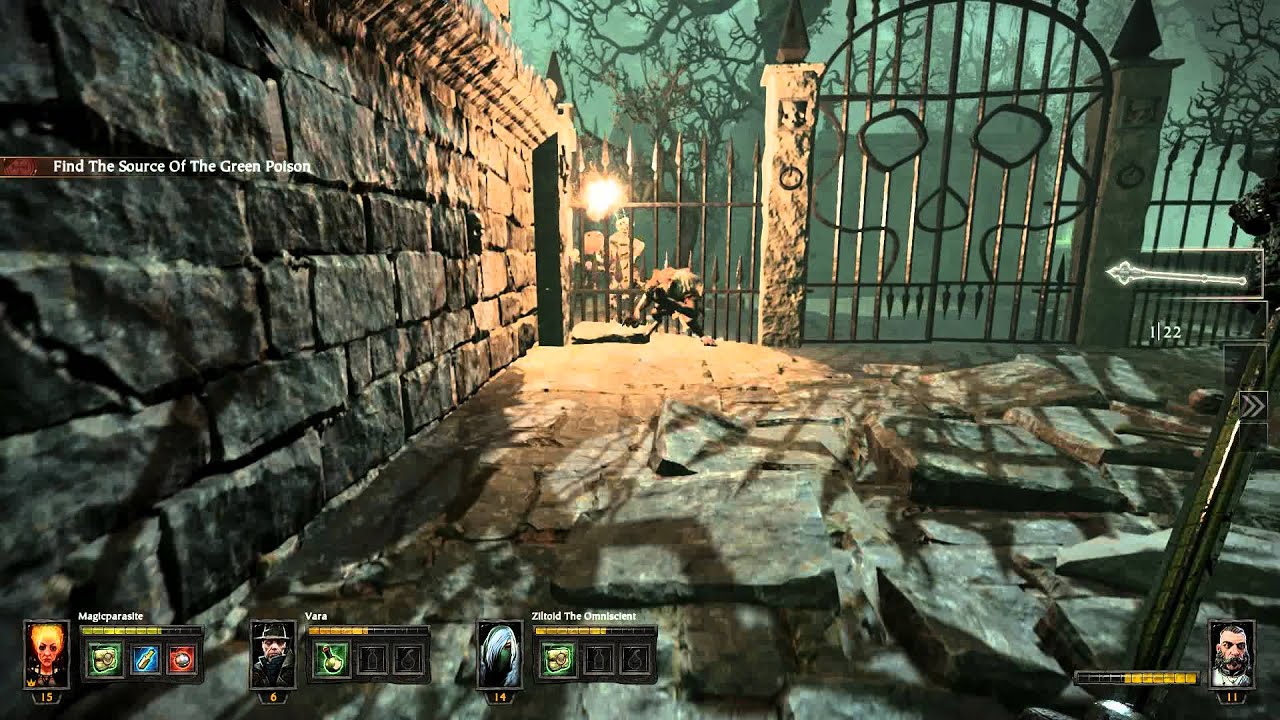 Warhammer Vermintide - Empire Soldier | Garden of Morr (New Map) - YouTube