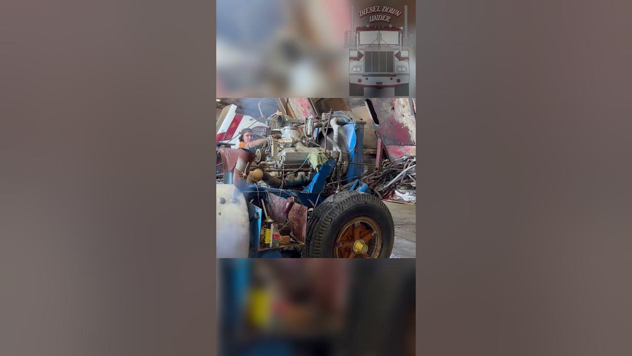 Straight piped Detroit 8v71 tune🎶 #kenworth #2stroke #8v71 #detroit #gm #oldschool #mechanic ...