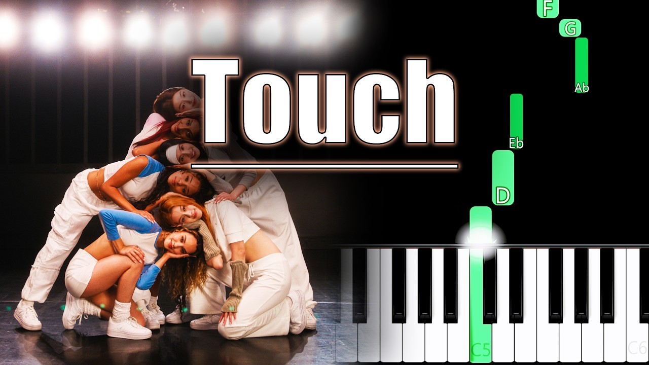 KATSEYE (캣츠아이) - Touch | EASY Piano Tutorial Chords - Chordify
