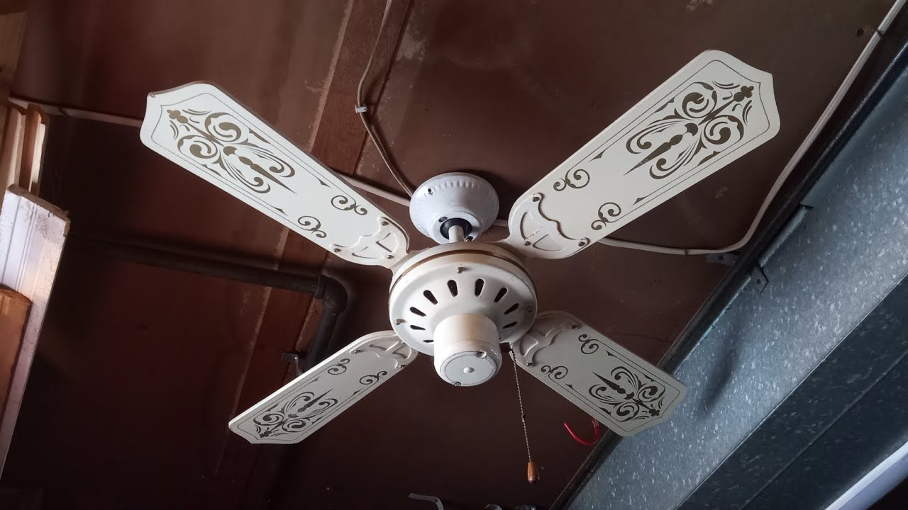 1987 Fanco 36" Ceiling Fan Model NA-36 - YouTube