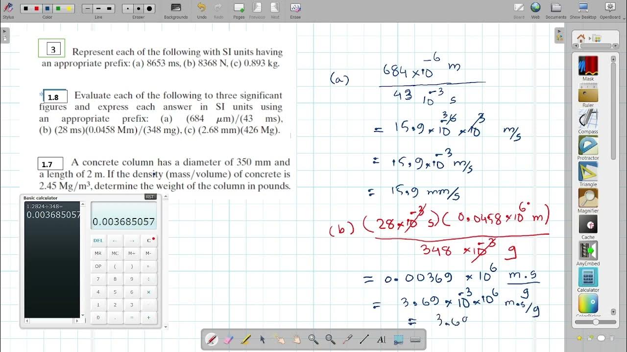 chapter1 problems 1 - YouTube