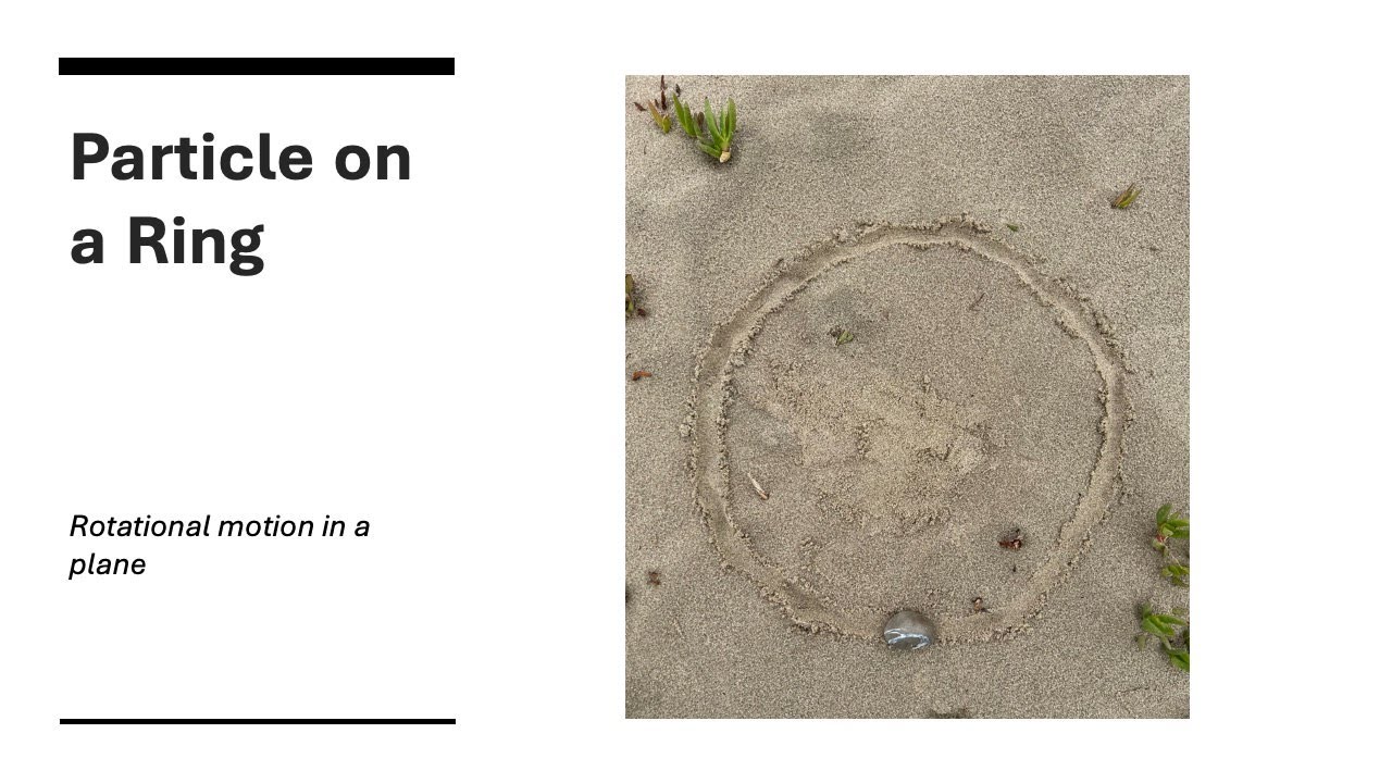 Ch 21 Solving the Particle on a Ring Quantum Mechanically - YouTube