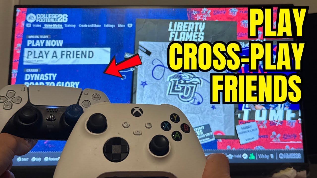 College Football 26: How to Play Cross-Platform Friends Head to Head ...