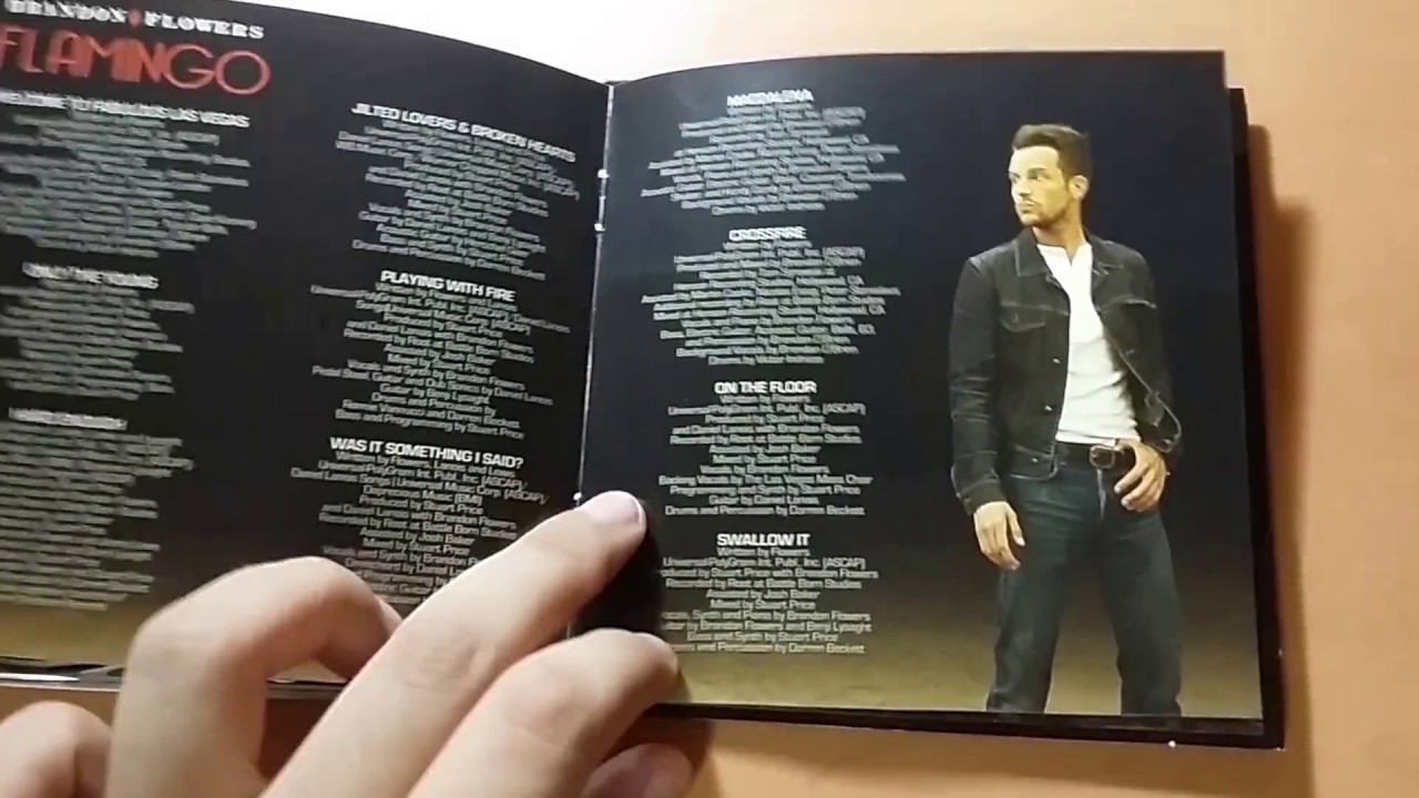 Unboxing: Flamingo [Deluxe Edition] - Brandon Flowers - YouTube