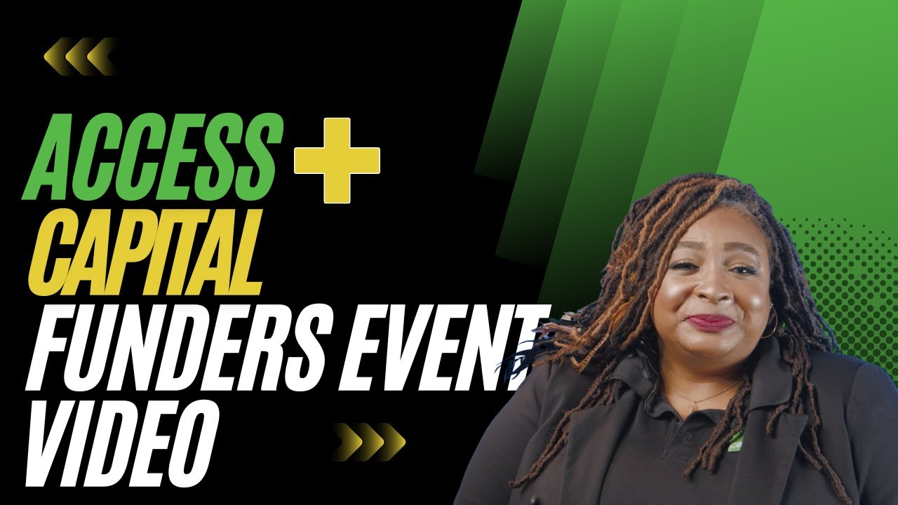 Access Plus Capital Funders Event - YouTube