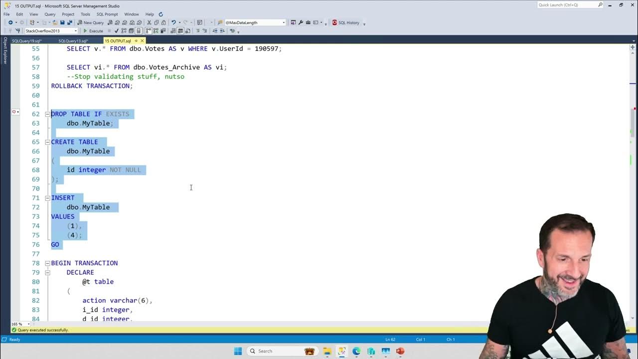 How To Write SQL Server Queries Correctly: Literally Everything You Need To Know About OUTPUT ...