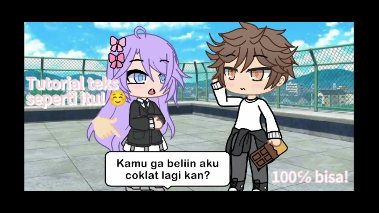 Tutorial bubble teks di bawah!.100% bisa (maaf template nya teksnya ...