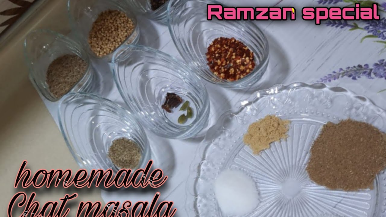 Ramzan Special Homemade Chat Masala Amazing recipe... - YouTube