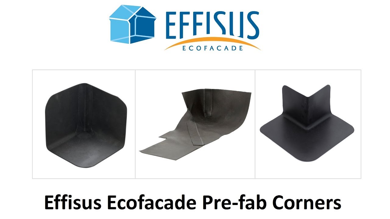 Effisus Ecofacade Pre-fab Corners - Pre-fabricated corners for facade ...