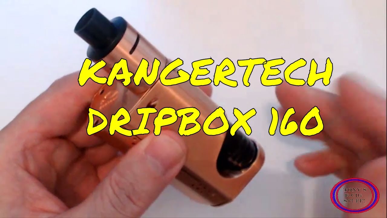 Kangertech Dripbox 160 by Kangertech Review/Tutorial. - YouTube