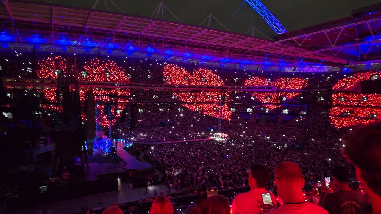 Coldplay: Music of the Spheres World Tour 2025, Wembley Stadium, Aug22 ...