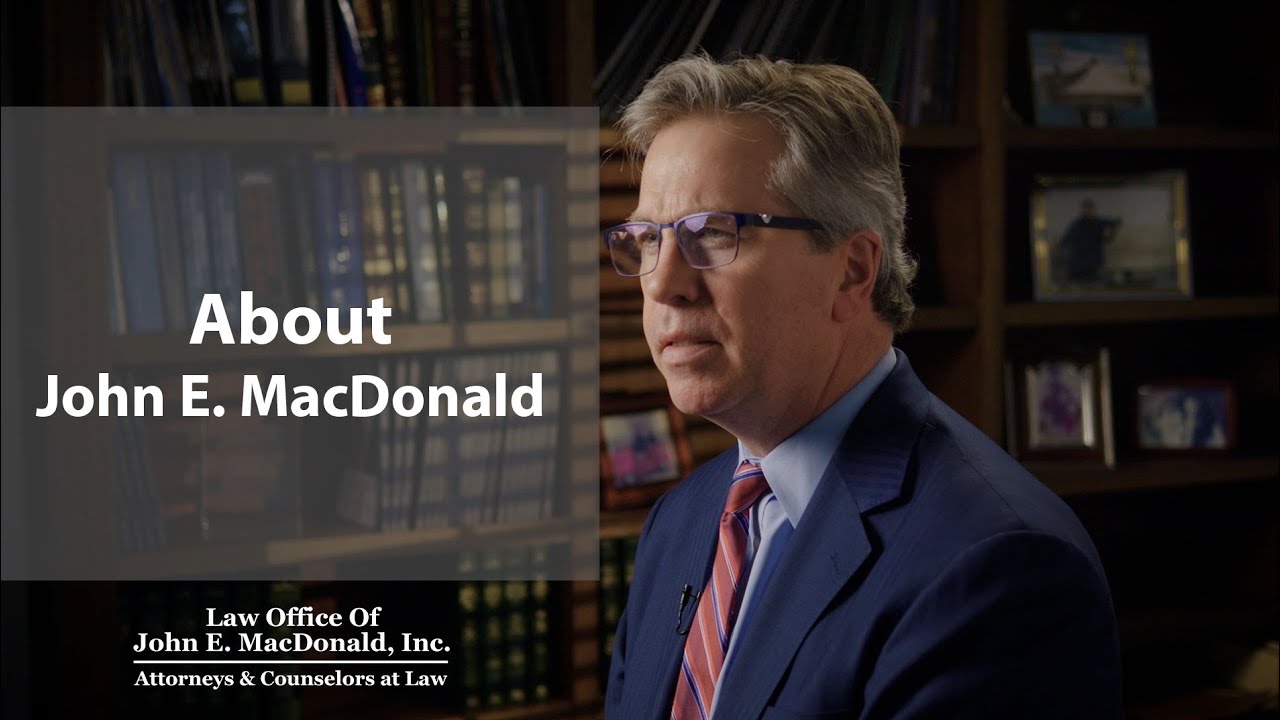 About RI Criminal Defense Attorney John E. MacDonald - YouTube