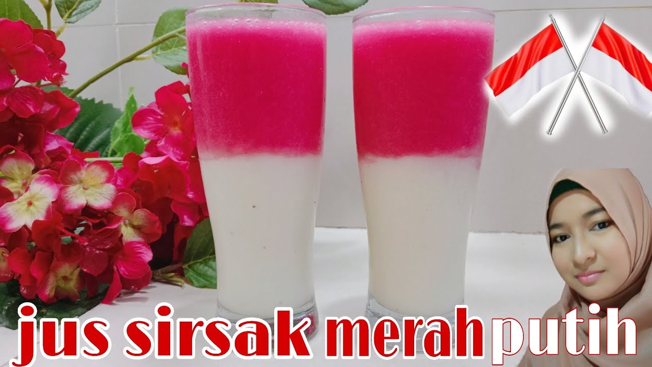 jus sirsak merah putih |jus sirsak |resep jus sirsak merah putih |jus merah putih |jus kekinian ...