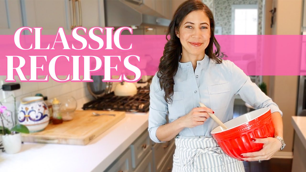 Cook with Me | 3 Classic Recipes - YouTube