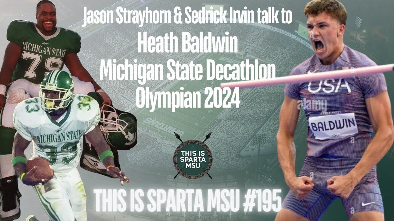 Heath Baldwin Michigan State Decathlon Olympian 2024 | This Is Sparta ...
