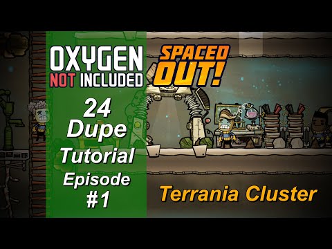 24-Duplicant Fast Start Tutorial Ep 1 - Oxygen Not Included: Spaced Out! - YouTube