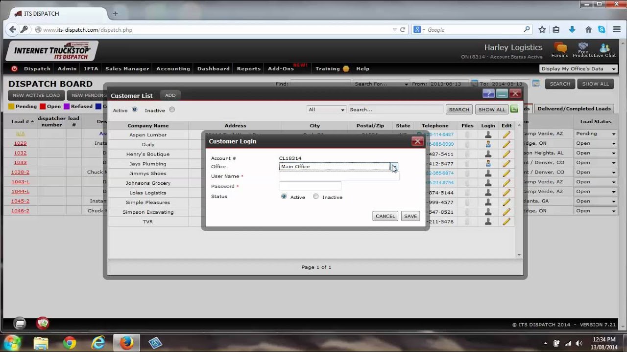 How to create a customer log in - YouTube