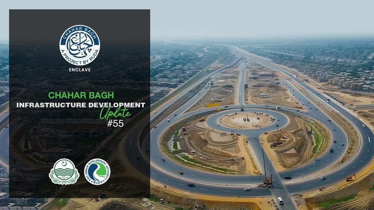 Chahar Bagh Enclave Infrastructure Development Update #55 - YouTube