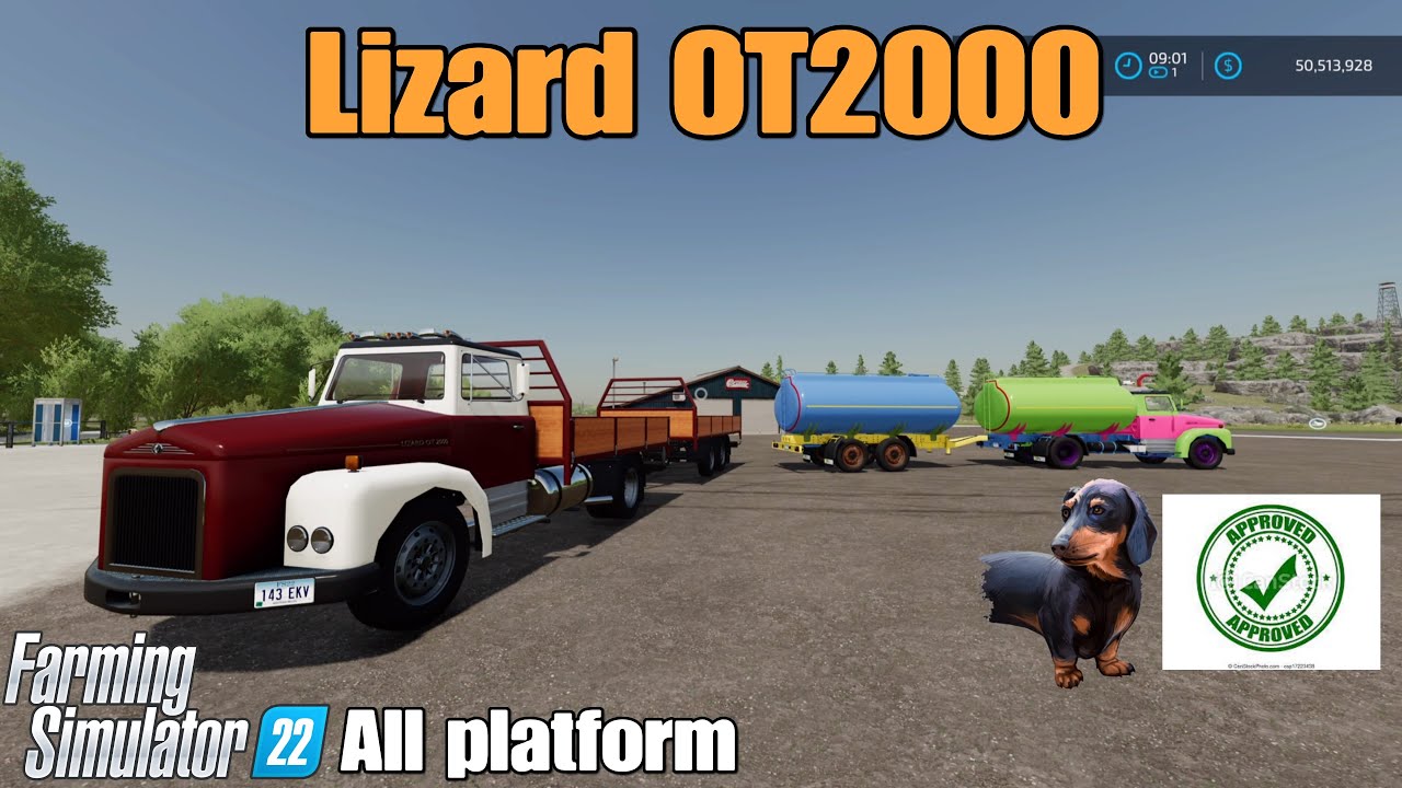 Lizard OT2000 / FS22 mod for all platforms - YouTube