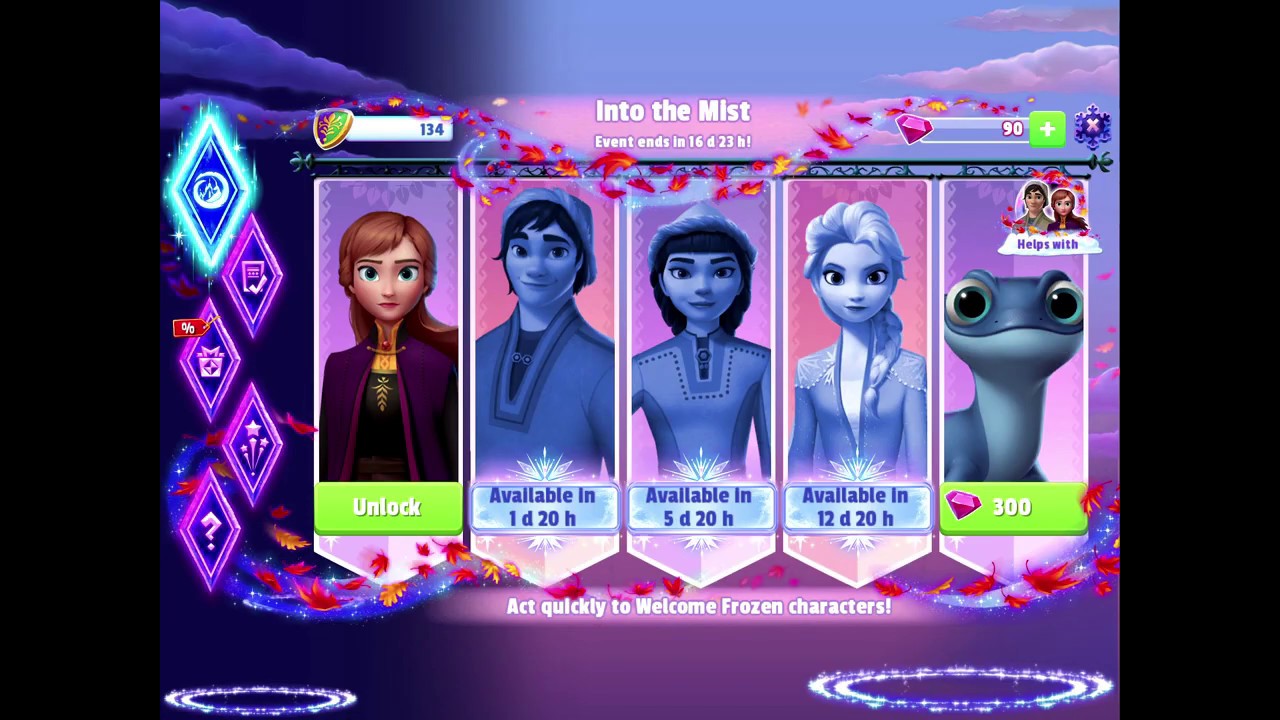 Disney magic kingdom.: 87 New Event Into The Mist - YouTube