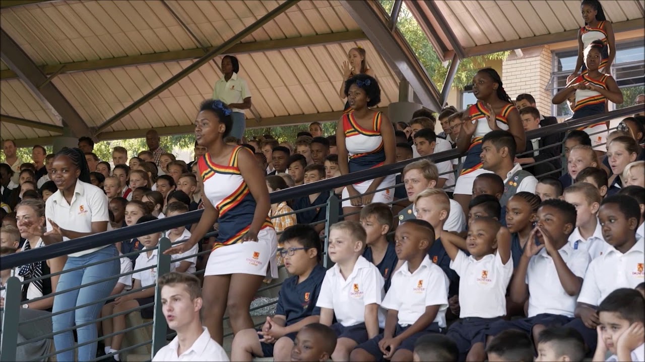 Whole College Warcry - Dainfern College, 9 April 2020 - YouTube