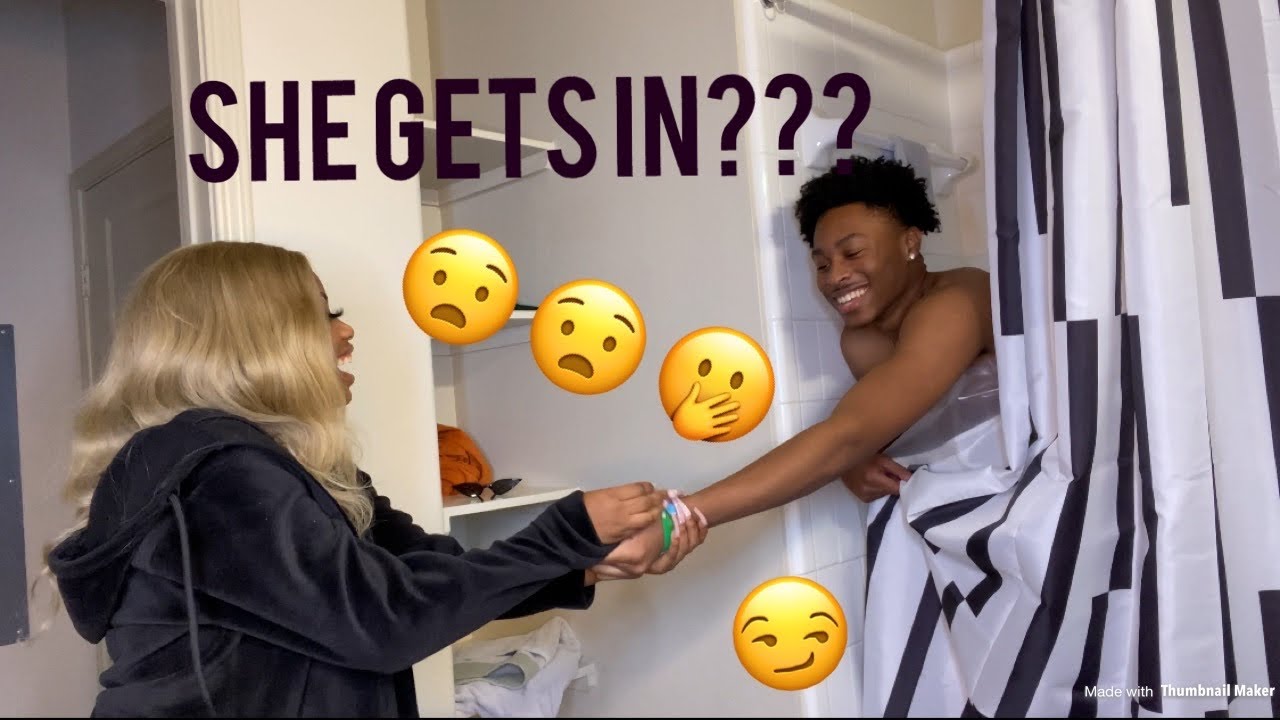 Get in the shower with me PRANK ON NICCOYA!! - YouTube