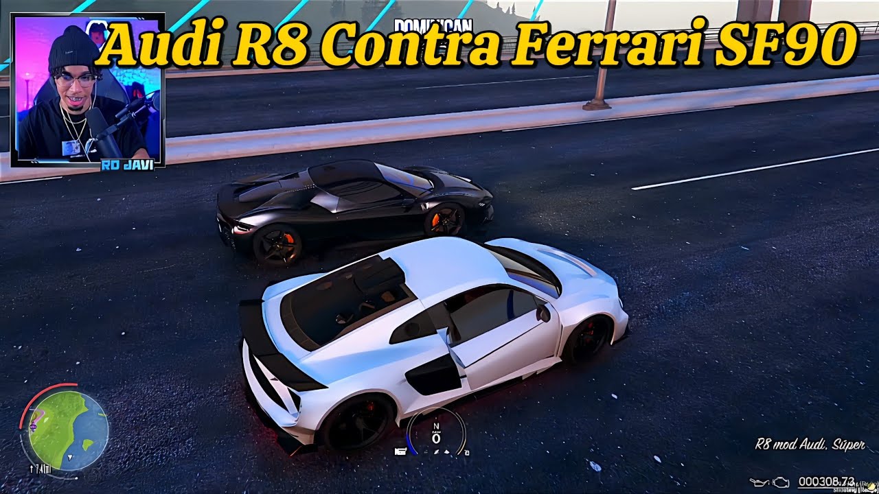 Usamos Un Audi R8 Contra Un Ferrari SF90 Y Nos Ponen Una Nueva Misión ...