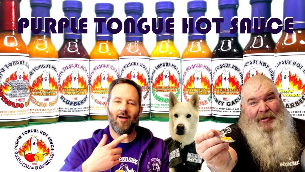 PURPLE TONGUE HOT SAUCE FLIGHT BOARD FT MICHAEL CORVESE - YouTube