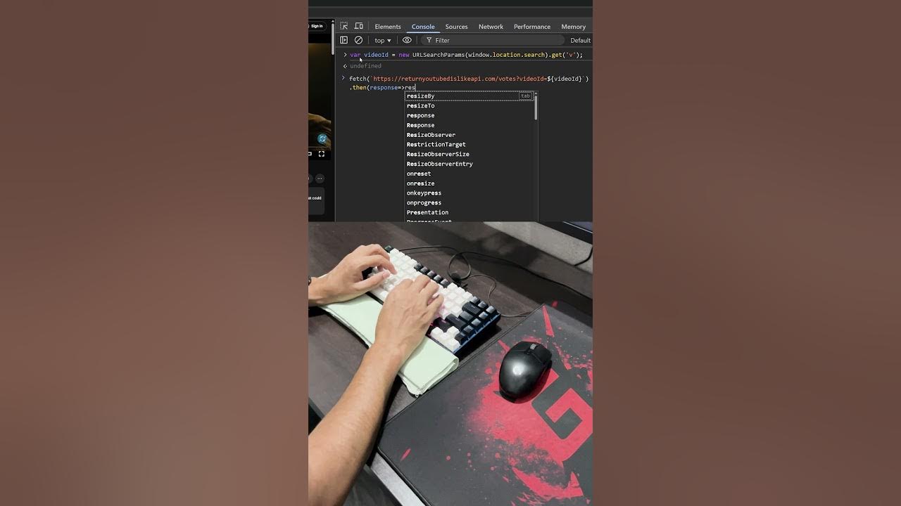 How to see Youtube dislikes #shorts #coding #short #programming #short ...