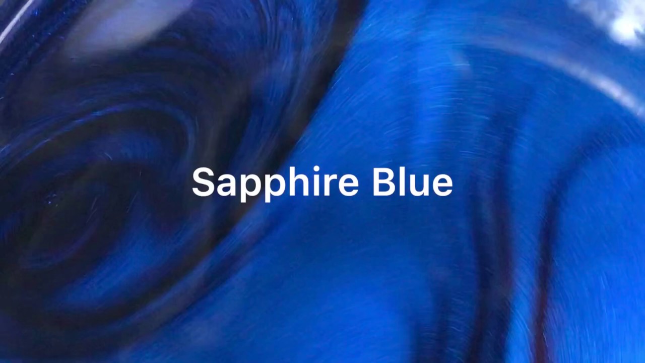 Sapphire Blue Color Sapphire Blue Metallic Paint Liquid Print