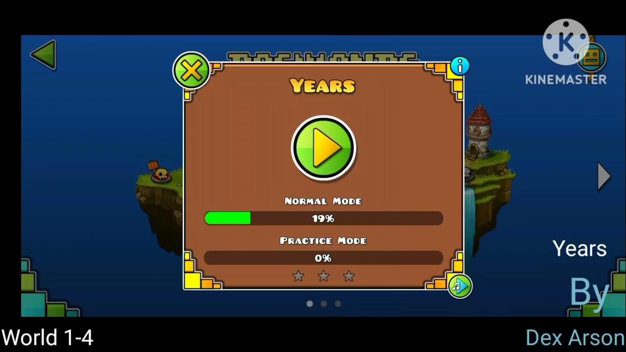 Geometry Dash World: World 1: Dashlands - YouTube