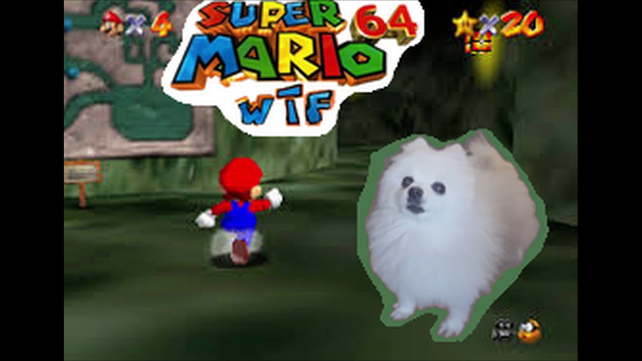 Super Mario 64 Wtf Super Dog 64 Hazy Maze Cave - YouTube