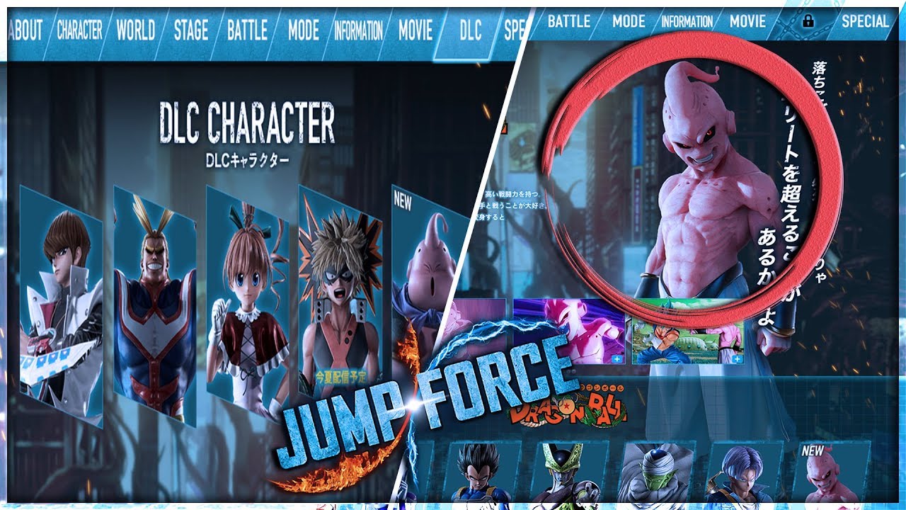 JUMP FORCE The Alternate DLC Season 1 Character Roster | What We Could ...